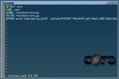 Tiny Core Linux 4.7.7で日本語入力環境を構築する方法と設定手順 ※